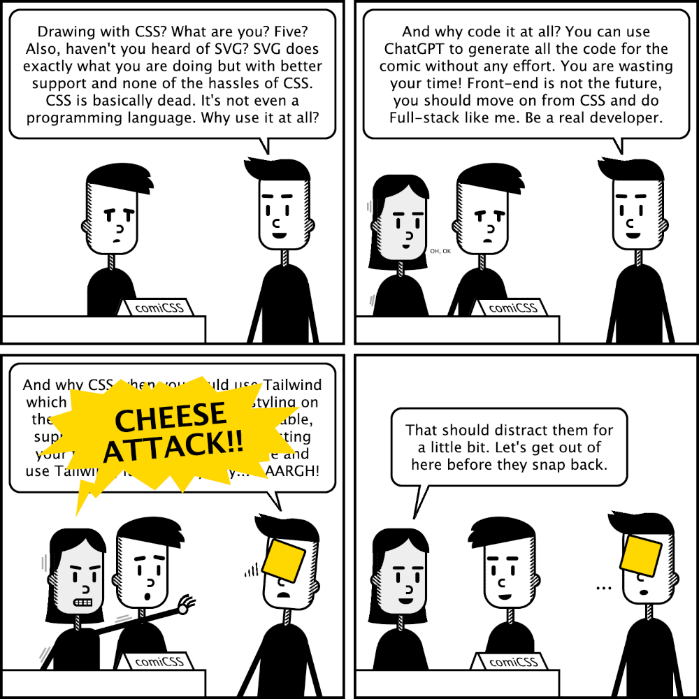 Cheese Attack!! - comi_CSS - Medium