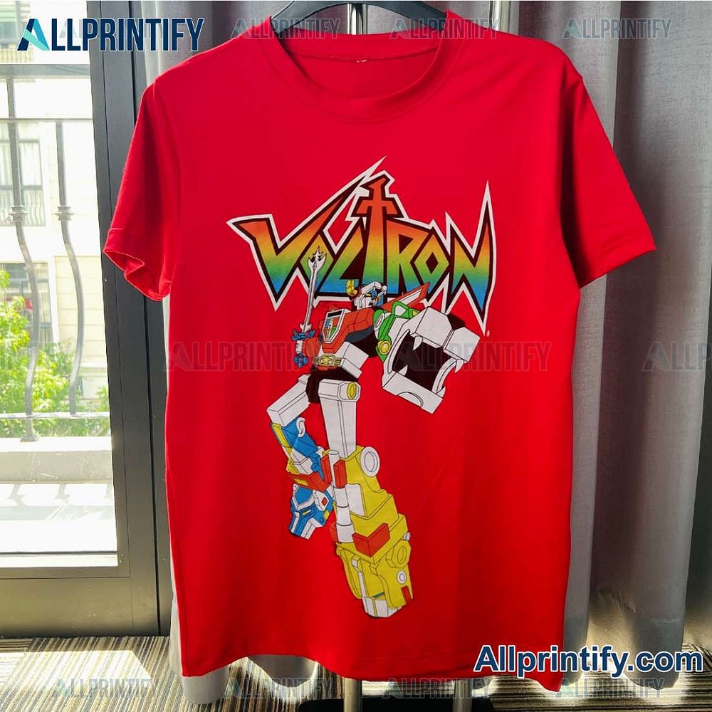 Unleash Your Inner Defender: The Voltron Unisex T-Shirt | by Frederique ...