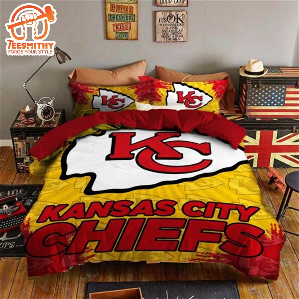 Kansas City Chiefs Bedding Sets Sleepy | by Teesmithy Sport | Jul, 2024 ...