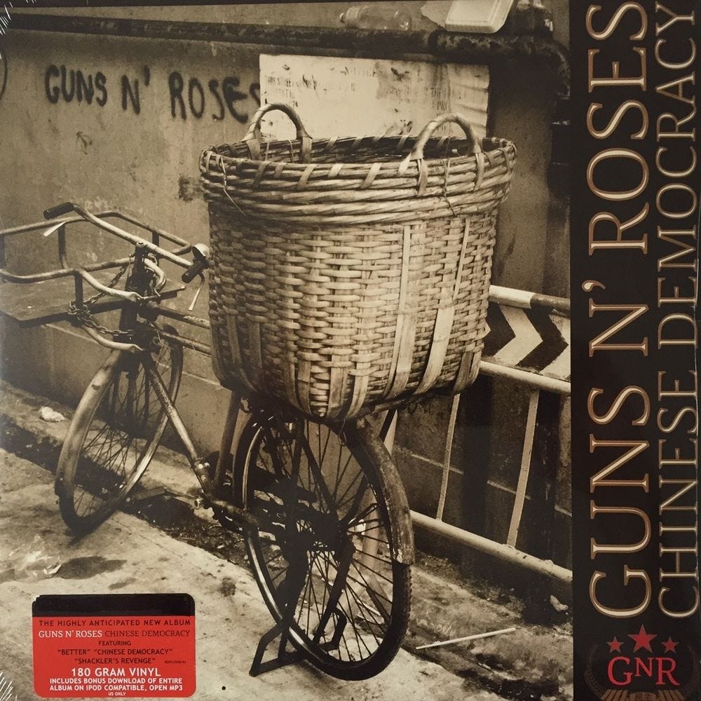Chinese Democracy Album Cover