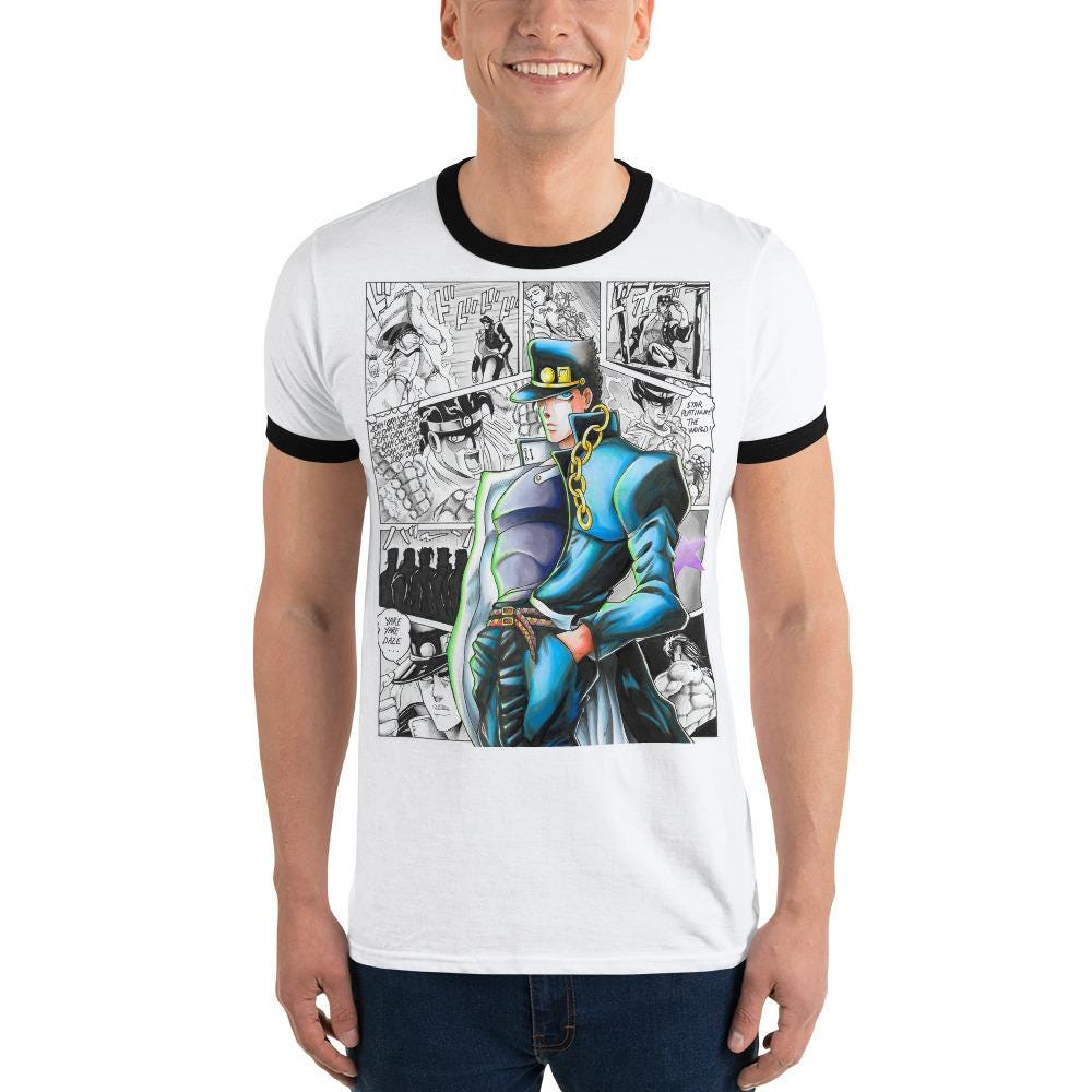 JJBA T-Shirts — T-shirt JJBA Jotaro Joestar by Sturdy Art JJFR2008 | by ...