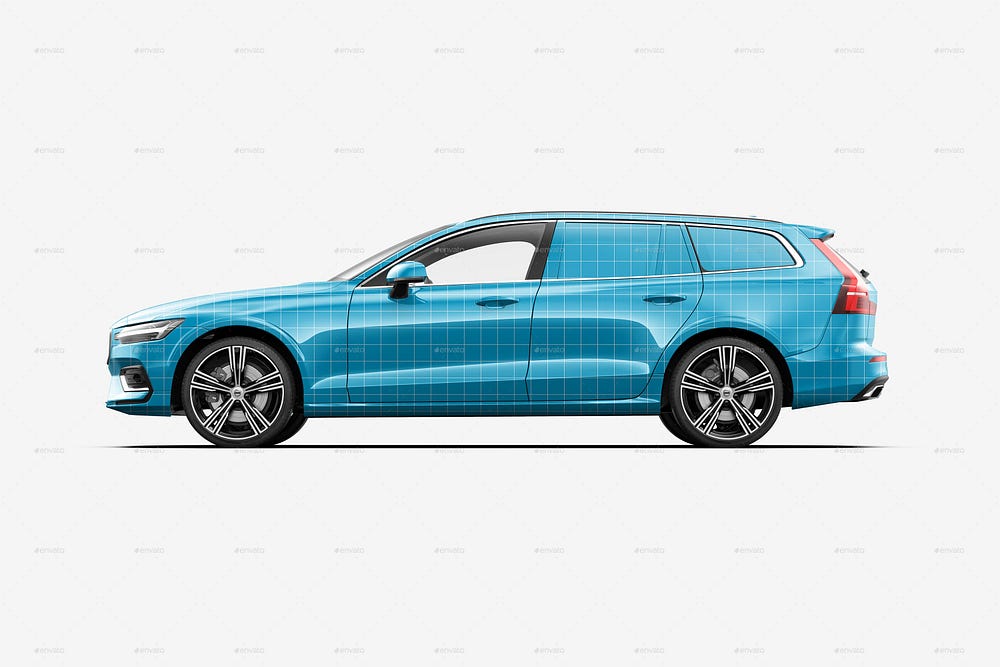 118+ Free Download +20 Station Wagon Mockup — Front View References Psd ...