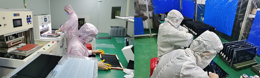 How a Touch Screen Optically Bonded on a Display Panel? | by Brook ...