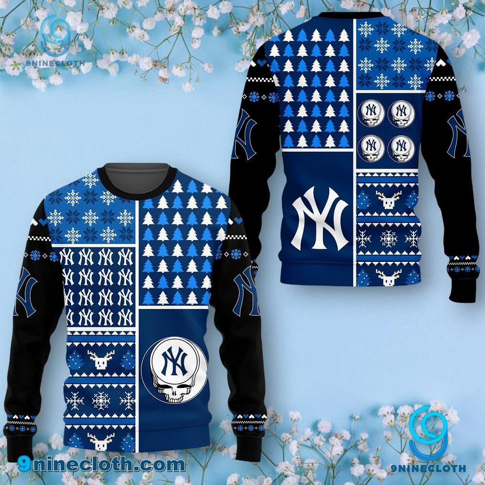Yankee Stadium Christmas Spirit: A Holiday Sweater for True Fans | by ...