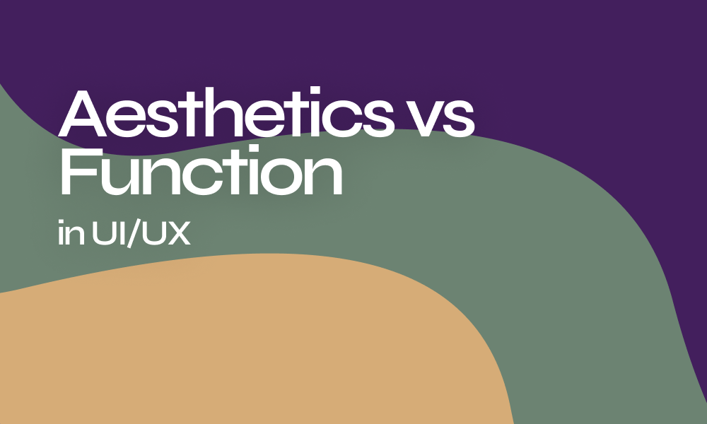 What is the aesthetic and functionality of a UI/UX design? | by Rania ...