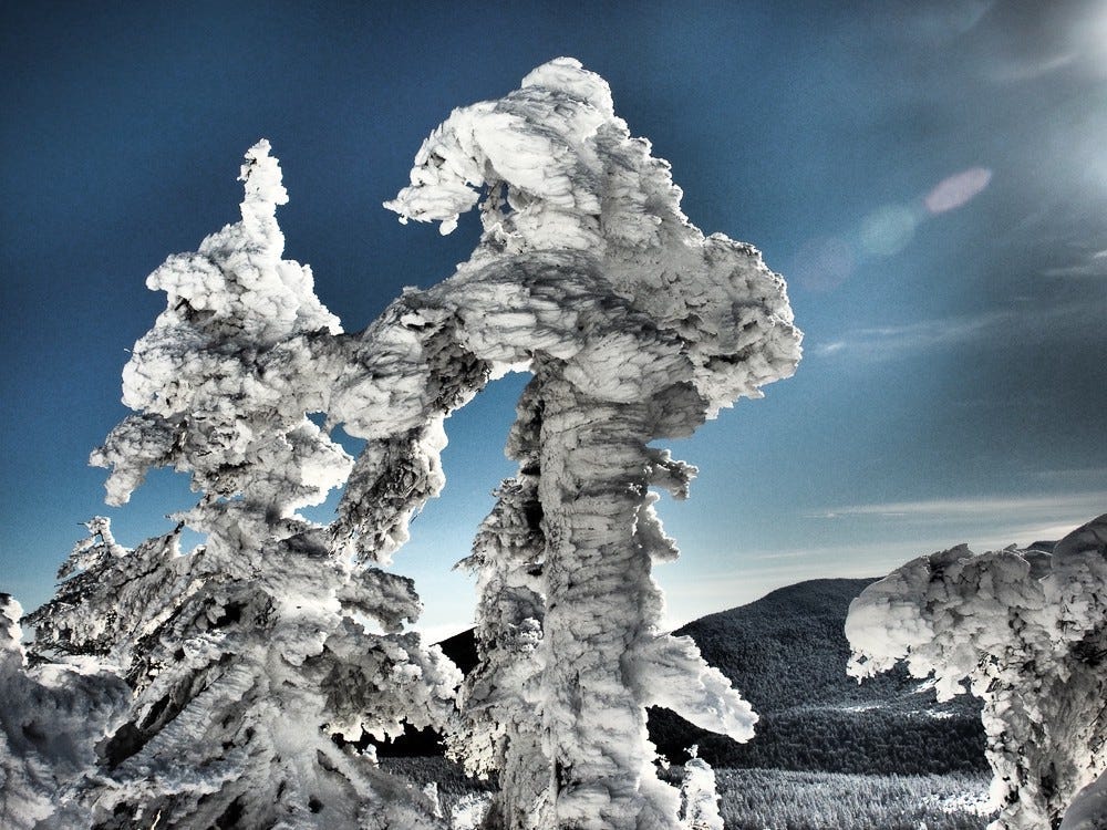 Snow Monsters of Zao, Japan. Mount Zaosan in Winter, Miyagi and… | by ...