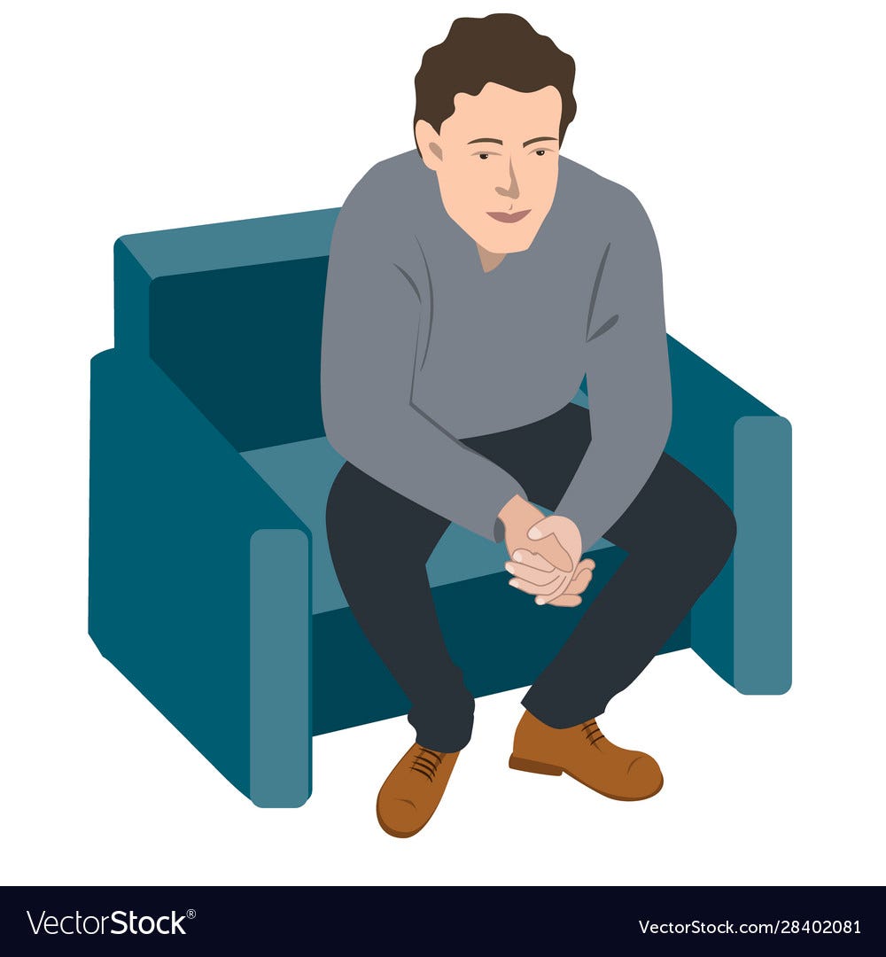 My Amal Journey & its Impacts. Sitting on my couch with closed eyes ...