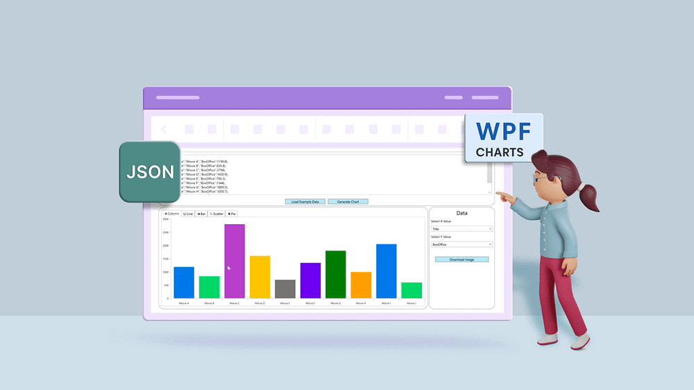 Visualize Json Data Quickly Using Wpf Charts By Jollen Moyani Syncfusion Medium
