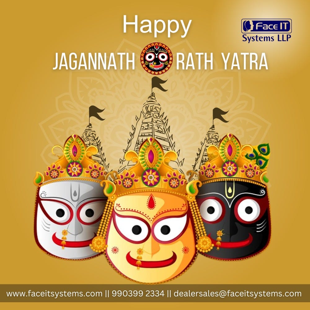 Happy Jagannath Rath Yatr - Faceitsystems - Medium