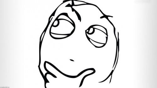 Wondering Face Meme