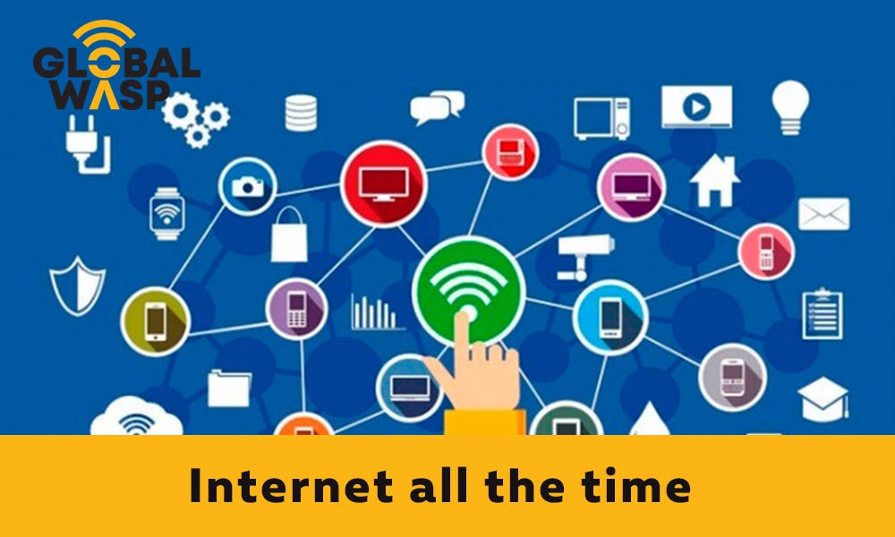 Internet all the time. Mobile data and Wi-Fi connectivity have… | by ...