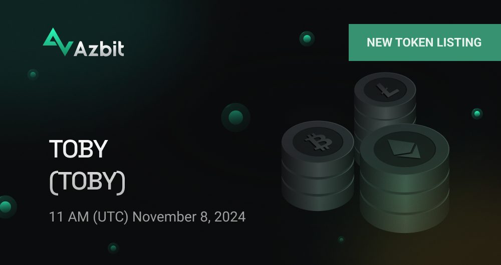 Listing Alert: TOBY. TOBY token was designed to offer a… | by Azbit ...