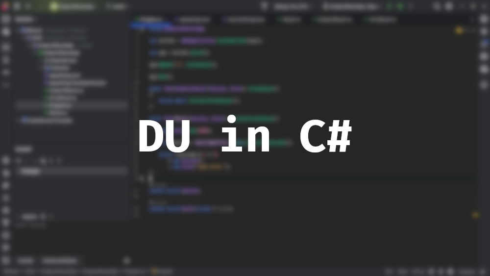 Instead of adding a flag property to the class, use polymorphism to ...