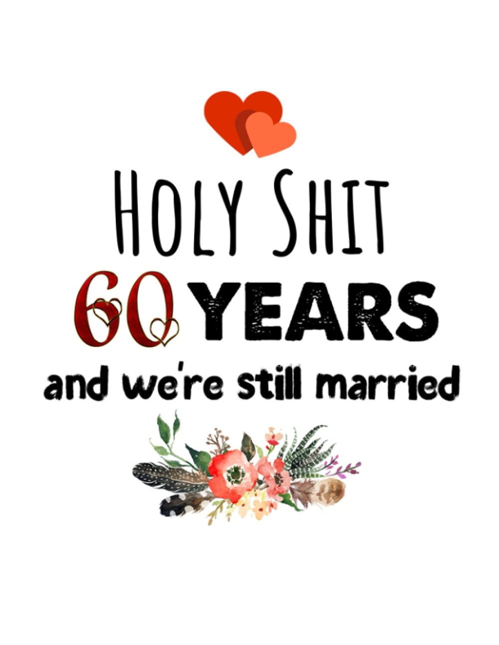60th Anniversary Gifts | 60 Years Anniversary Present | Notebook ...