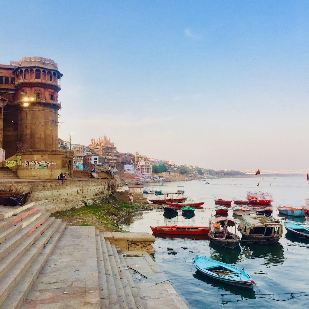 The River of Life — and Death. VARANASI’S MAGICAL CORRIDORS AND STEPS ...