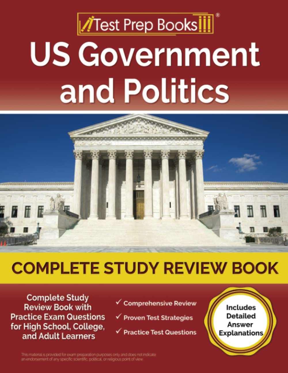 [PDF][BEST]} US Government and Politics Complete Study Review Book 2023 ...