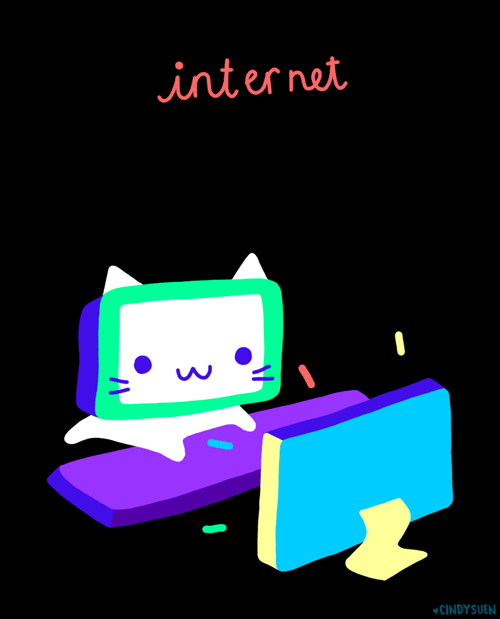 Party Time Cat Gif