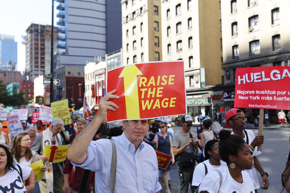 Minimum Wage by State— 2015 —. Twenty One States Increasing Hourly ...