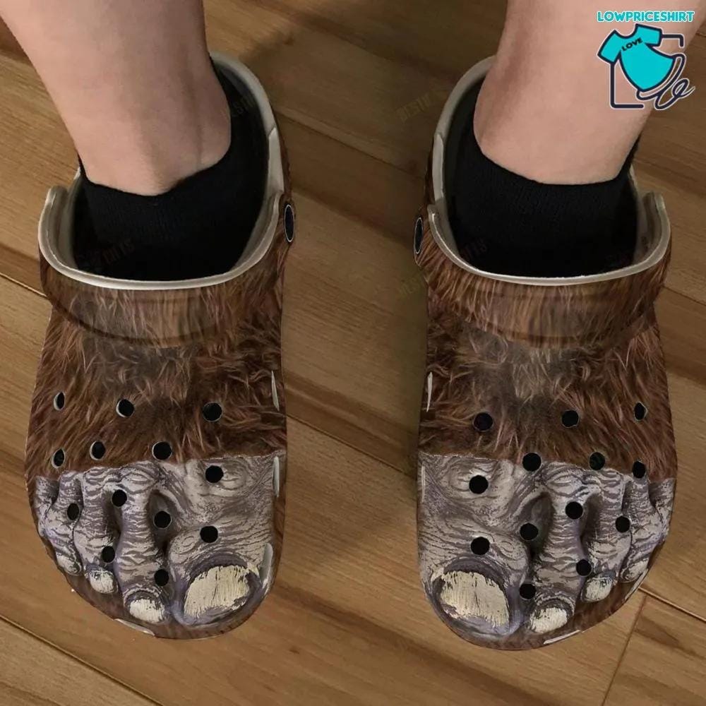 Bigfoot Feets Classic Crocs Clog Shoes | by Jay Merritt | Apr, 2024 ...