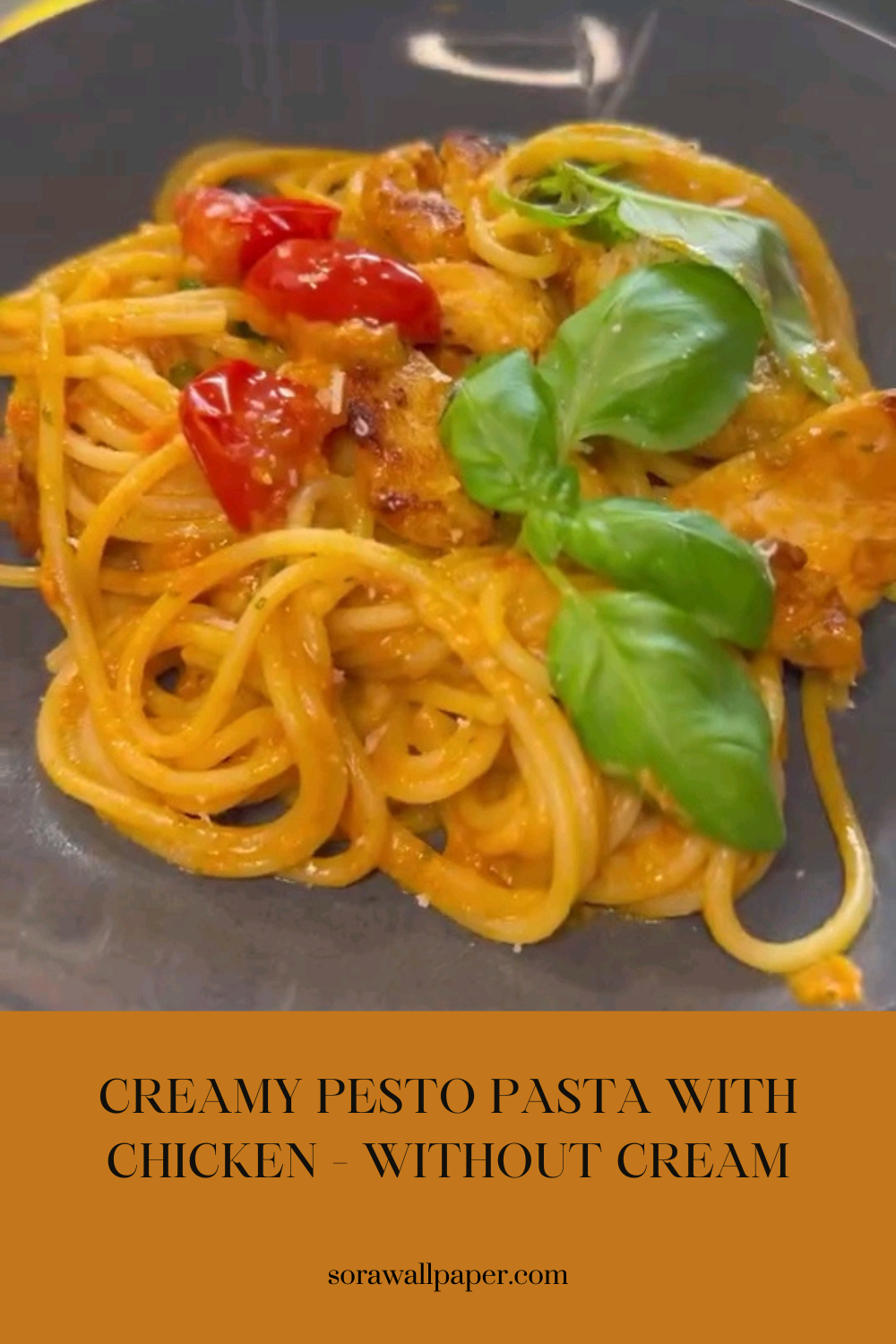 Creamy Pesto Pasta with Chicken – Without Cream: A Flavorful Delight ...