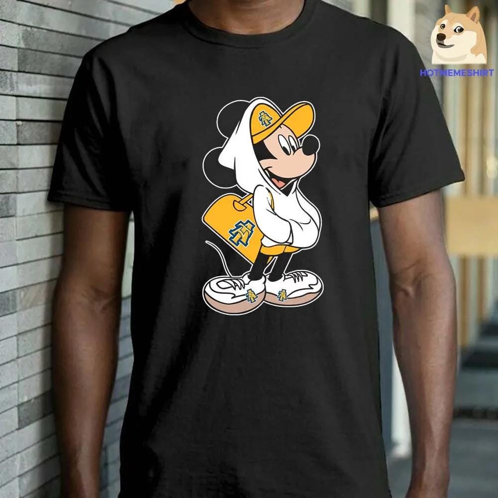 NCAA North Carolina A&t Aggies X Disney Mickey Mouse T-Shirt | by Holly ...