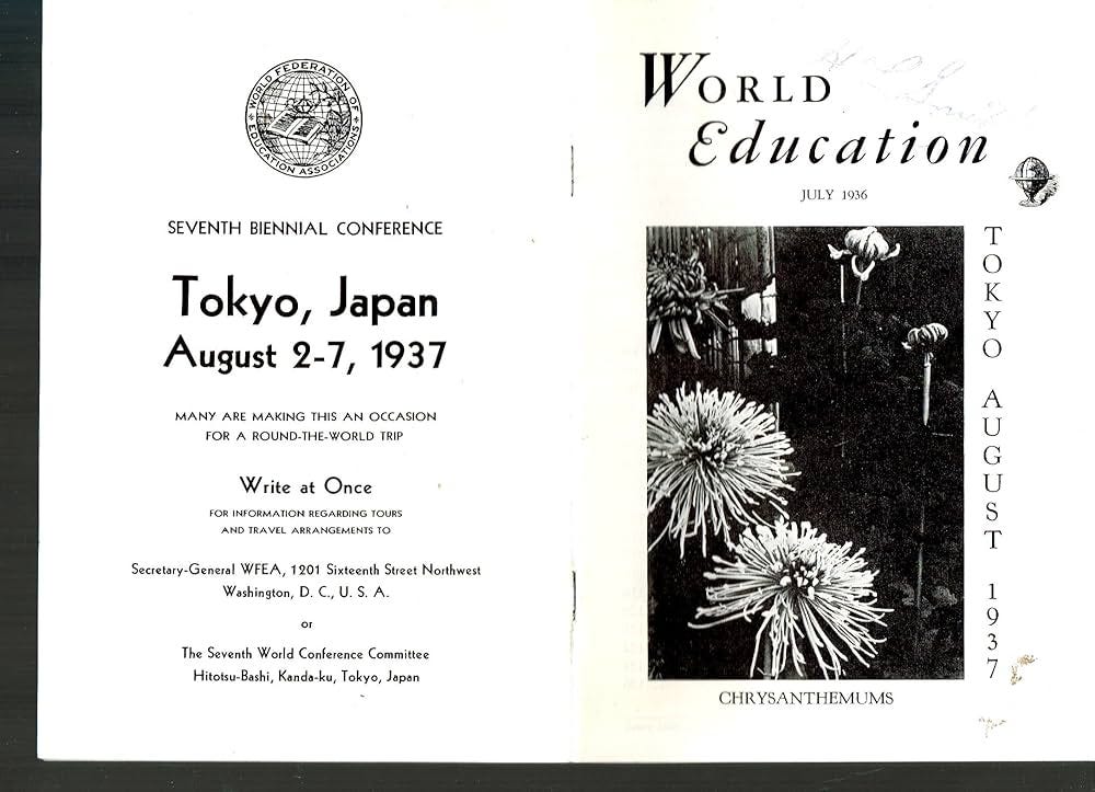 Indian Educators at the 1937 Tokyo Conference: A Forgotten Chapter in ...