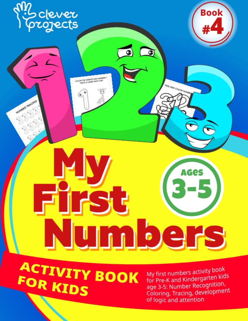 PDF My first numbers activity book for Pre-K and Kindergarten kids age ...
