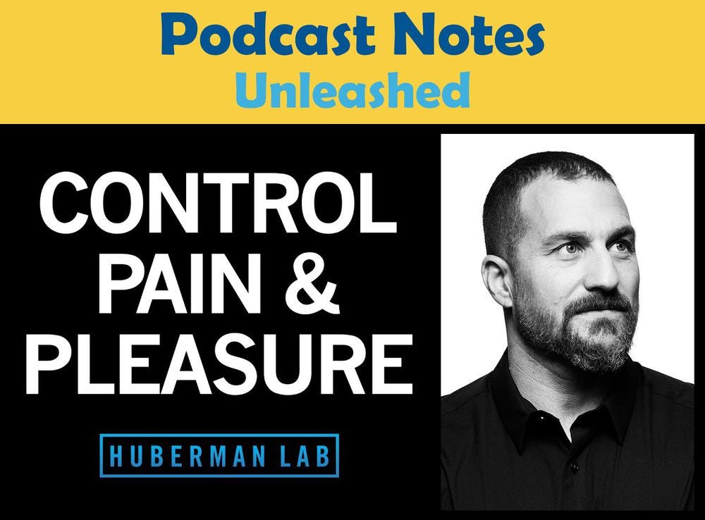 How to control your sense of pain and pleasure | Huberman Lab Podcast ...