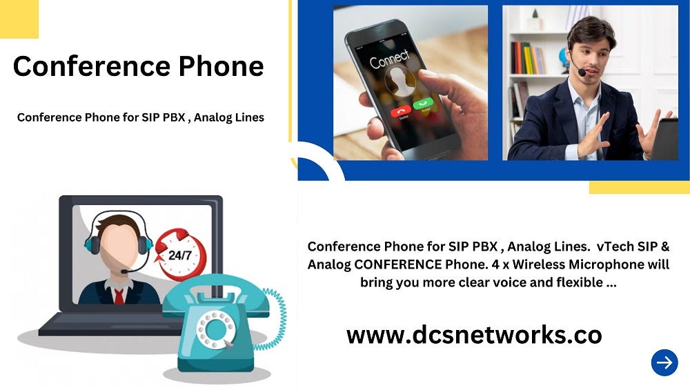 Conference Phone - Dc Network - Medium