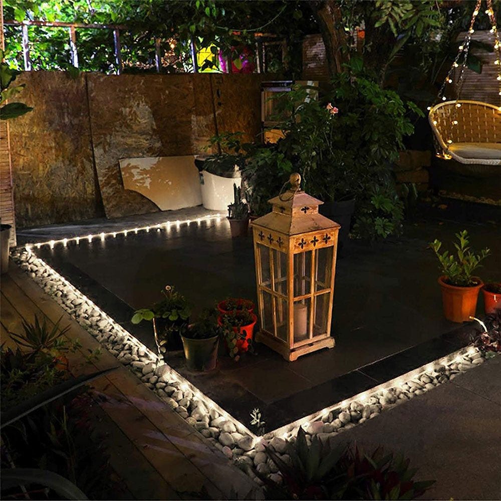 Solar-Powered 16ft Waterproof LED Light Strip - Star Kingdom Store ...