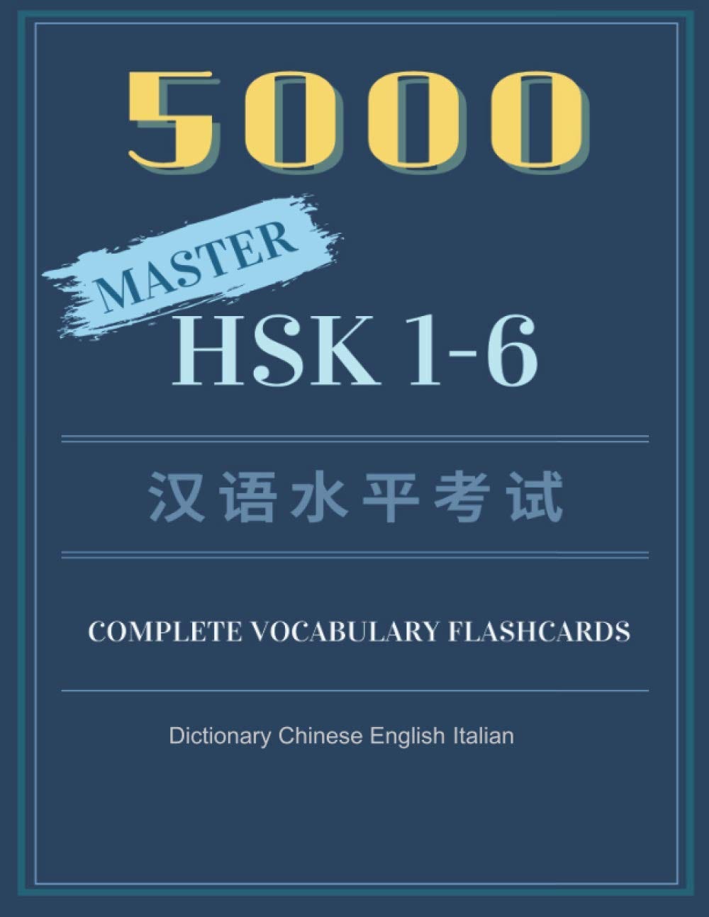 [PDF][BEST]} 5000 Master HSK 1–6 Complete Vocabulary Flashcards Dictionary Chinese English ...