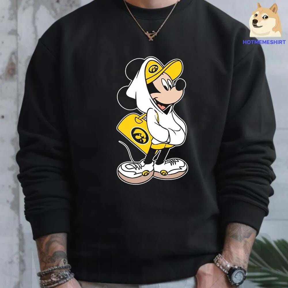 NCAA Iowa Hawkeyes X Disney Mickey Mouse T-Shirt | by Arnetta Deering ...