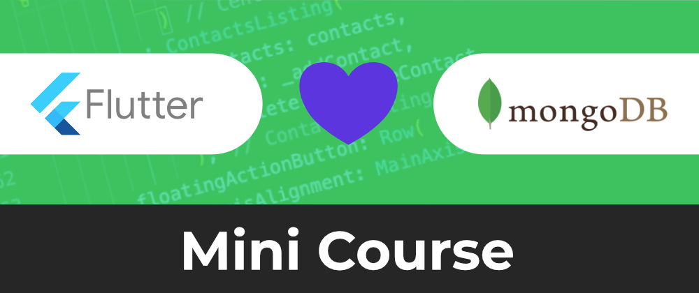Fullstack Flutter and MongoDB Cloud Mini-Course | FREE TO WATCH!!! | by Jermaine Oppong | ITNEXT