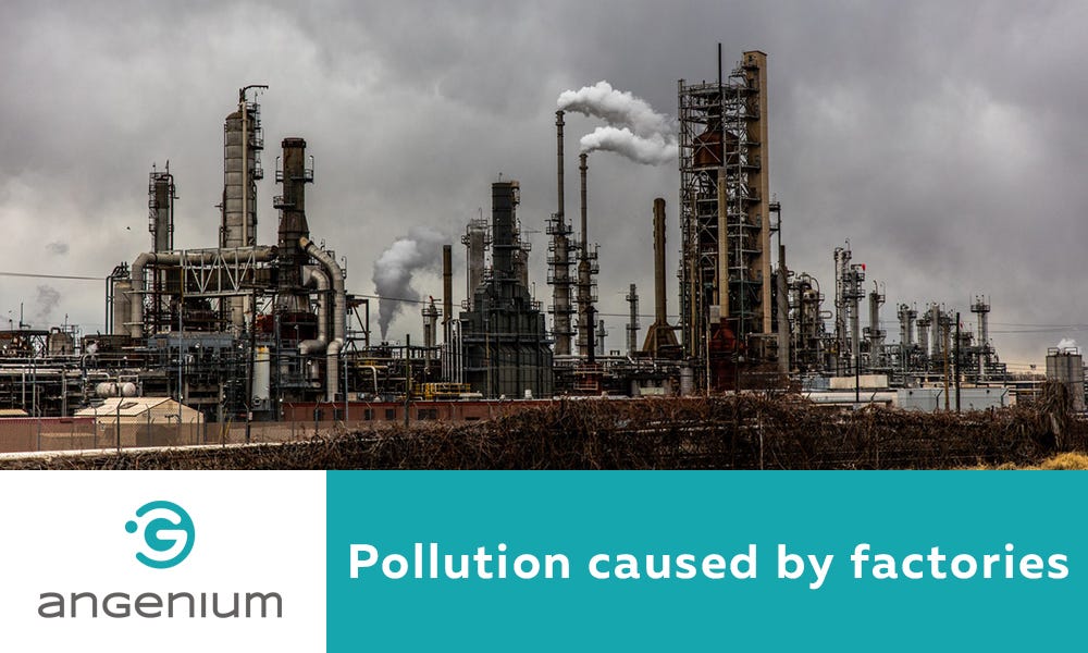 Pollution Caused By Factories. The presence of chemicals, particulates ...