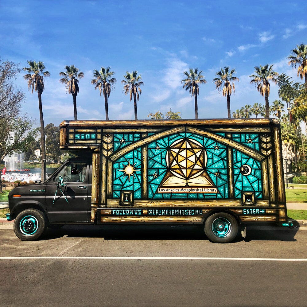 Curate LA Book Club: Los Angeles Metaphysical Library | by Curate LA ...