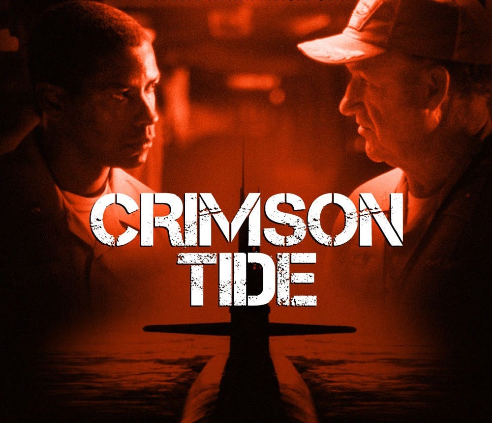 Crimson Tide Movie Poster