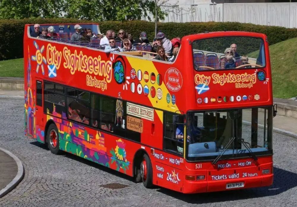 Book Edinburgh Hop On Hop Off Bus Tour - Hop On Hop Off Bus Tours - Medium