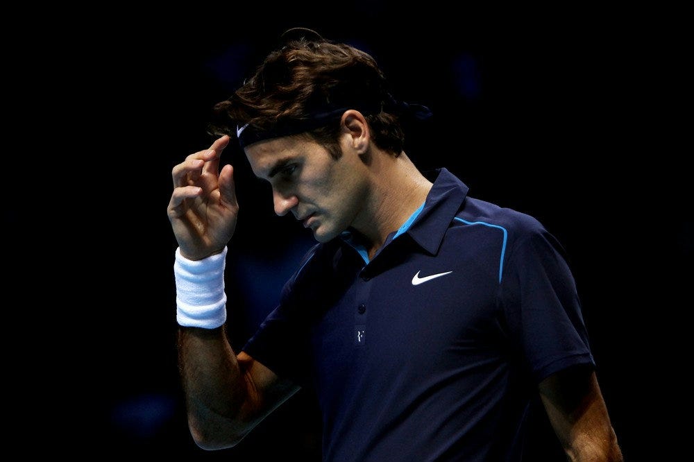 THINK ROGER FEDERER. Think Roger Federer… | by Bana Haq | Medium