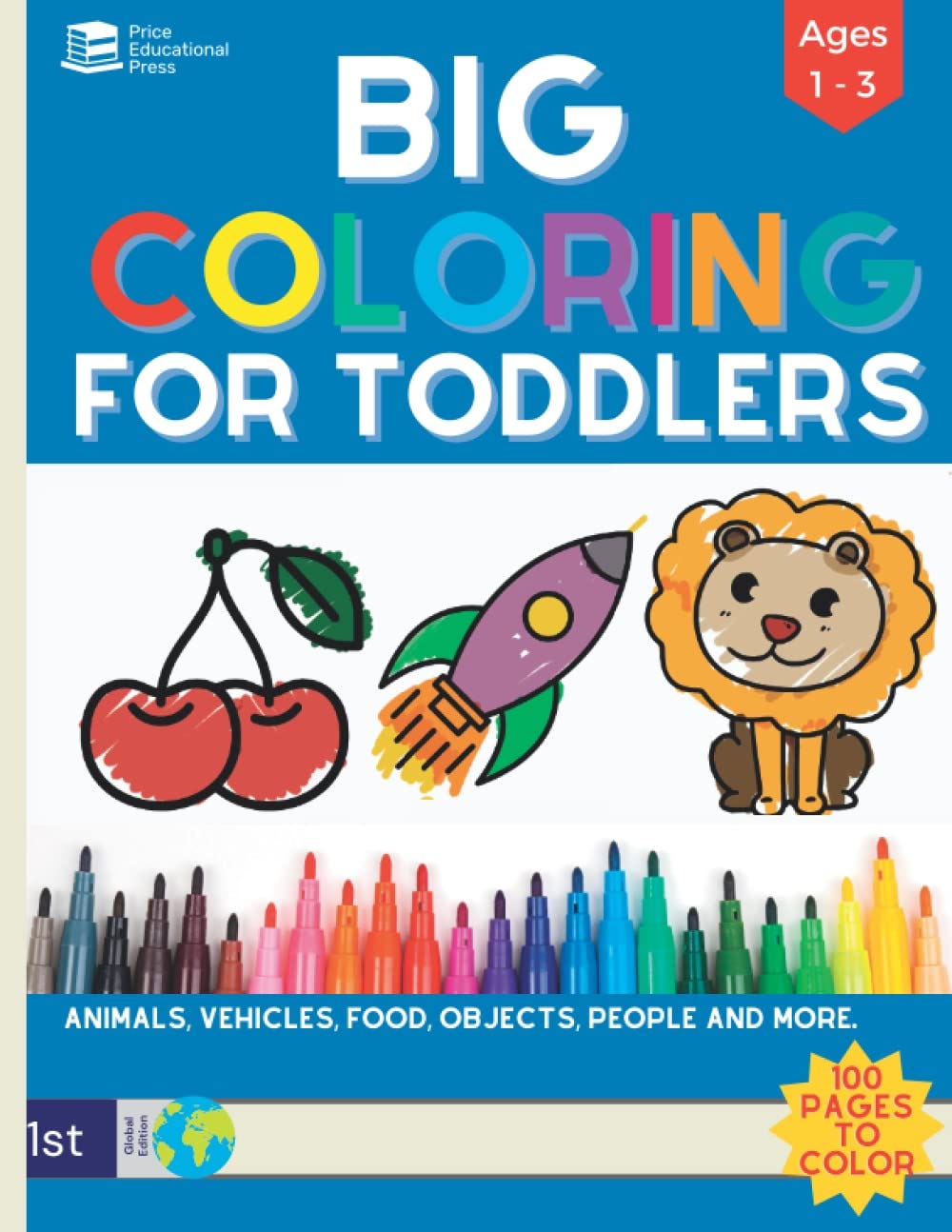 [DOWNLOAD][BEST]} Big Coloring Book for Toddlers: 100 Bold & Simple ...