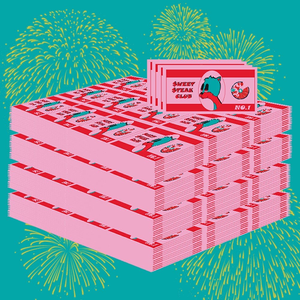 Sweet steak (sweepstakes) is the project that helps people change their ...
