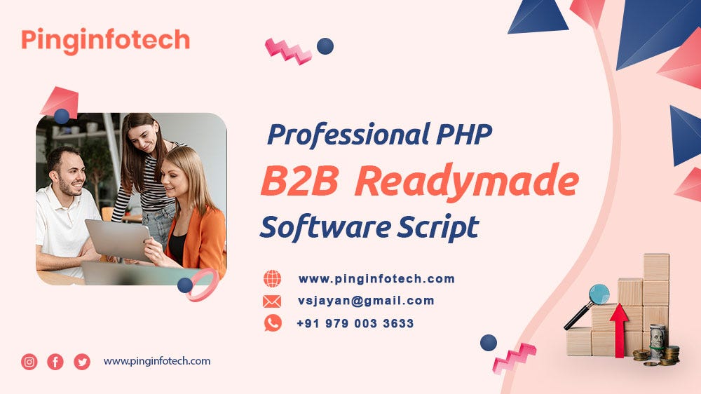 Professional B2B readymade software script provider in Tamilnadu | by Raviraj Inet | Medium