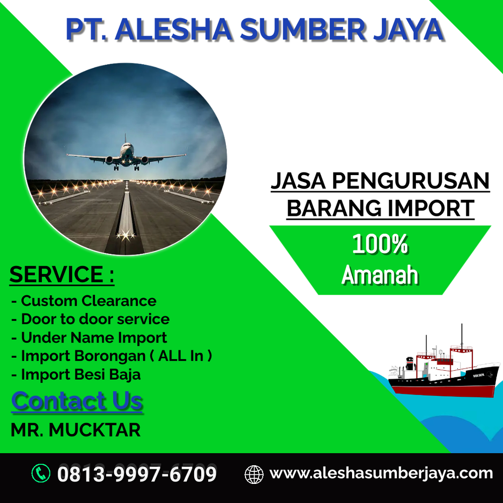 Jasa Import Barang dari Brazil Terbaru - PT. ALESHA SUMBER JAYA - Medium