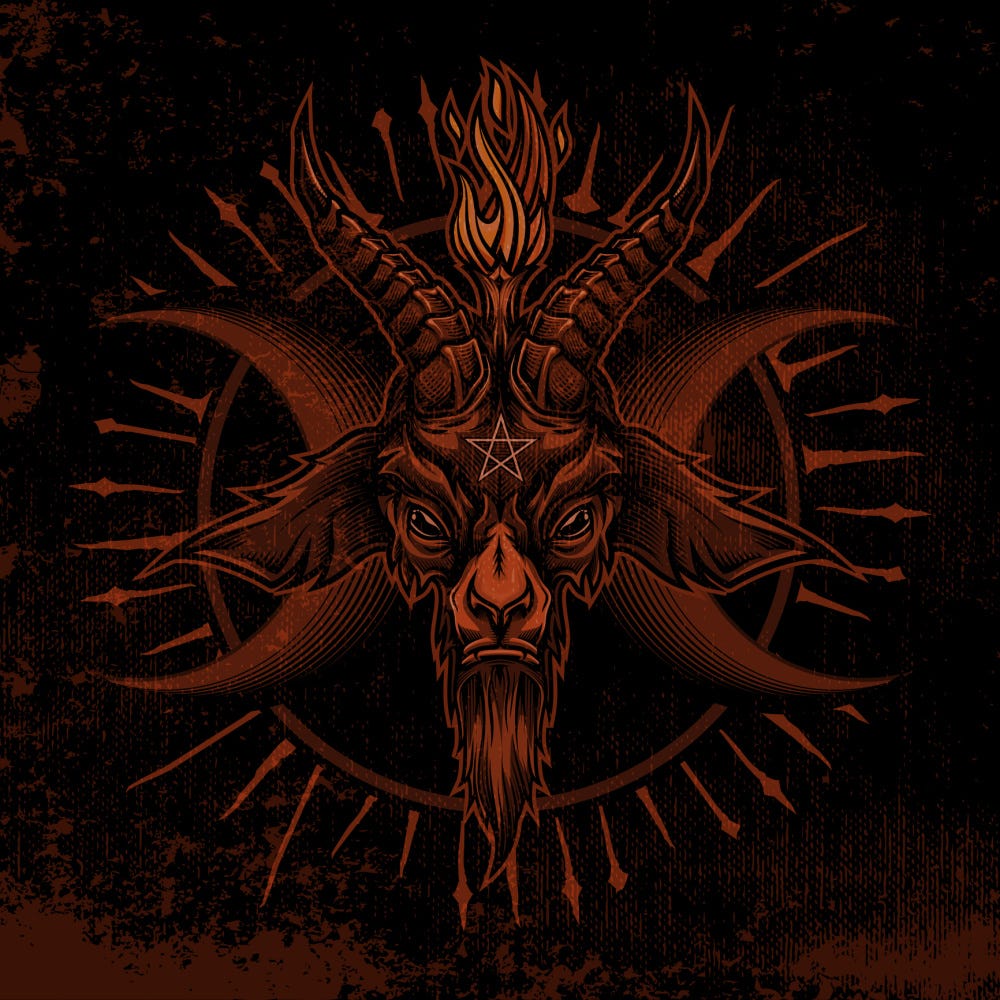 THE SATANIC /666/07–22 DCLXVI - SATANIC - Medium