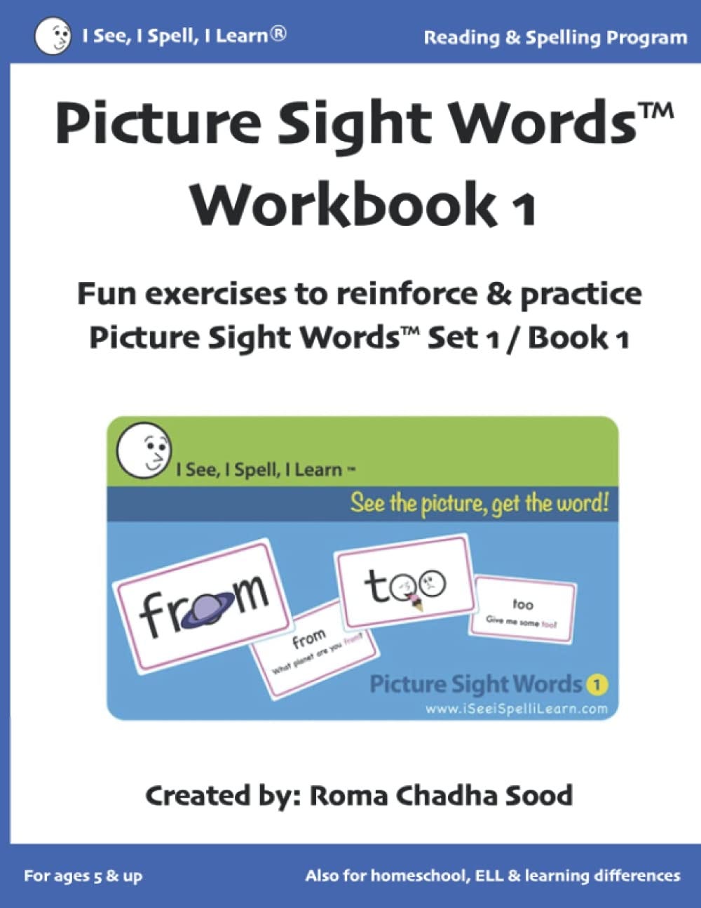 [READ][BEST]} Picture Sight Words™ Workbook 1 (I See, I Spell, I Learn ...