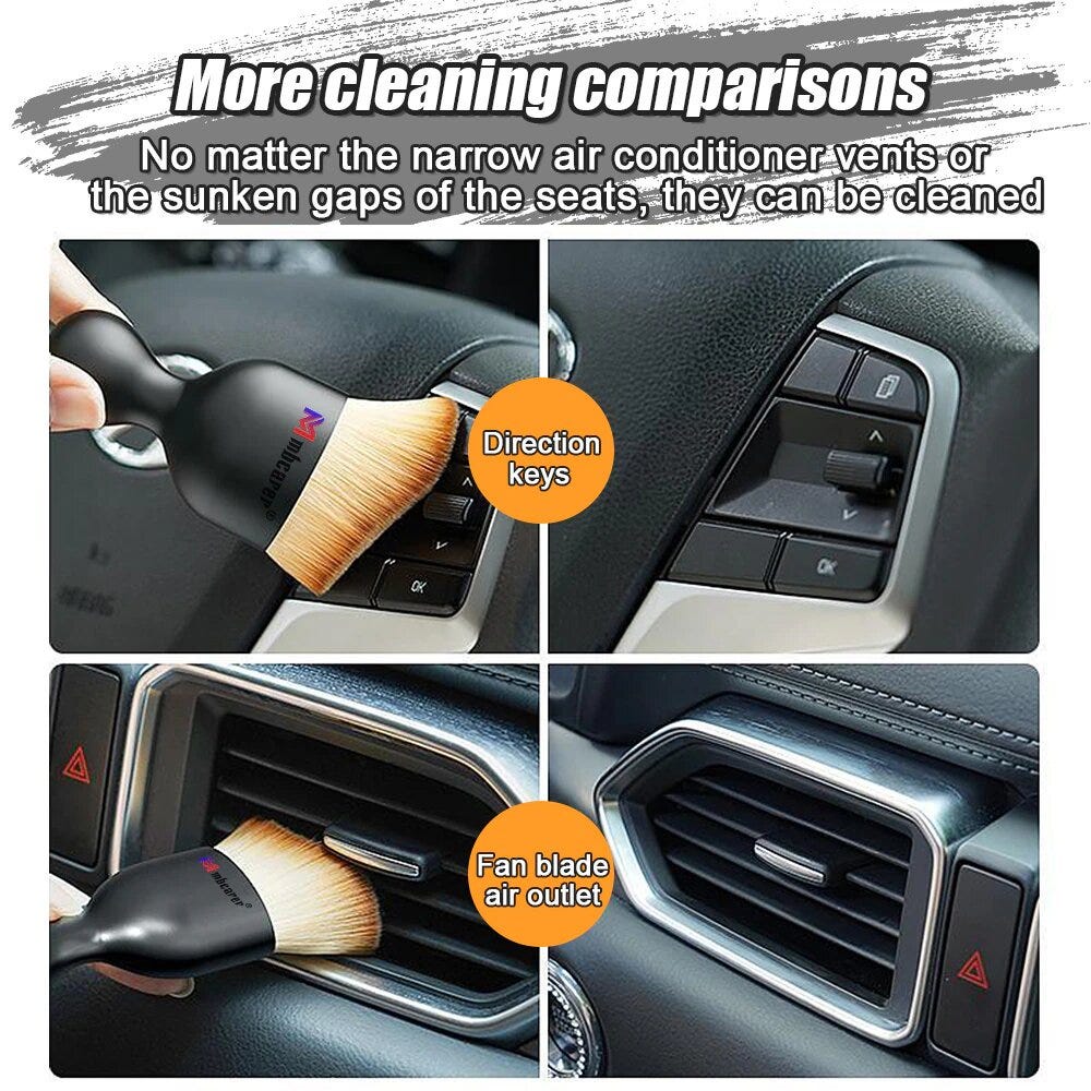 Car Interior Cleaning Brush: Keeping Your Center Console Clean and Tidy ...