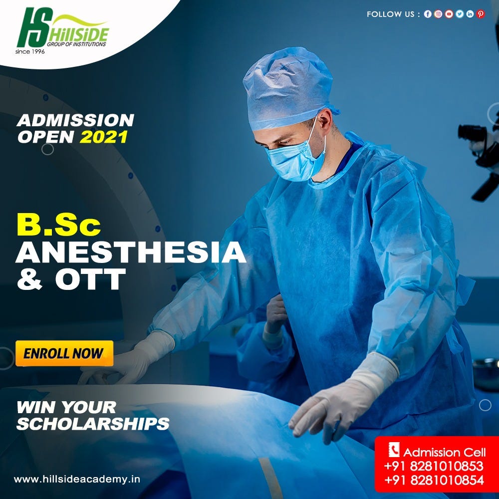 B.Sc Anesthesia and Operation Theatre Technology - vincent mathew - Medium