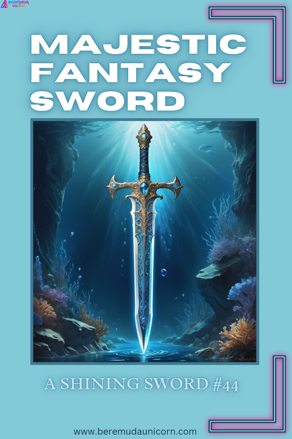 Unleash power with A Shining Sword 44, an NFT embodying the might of a ...