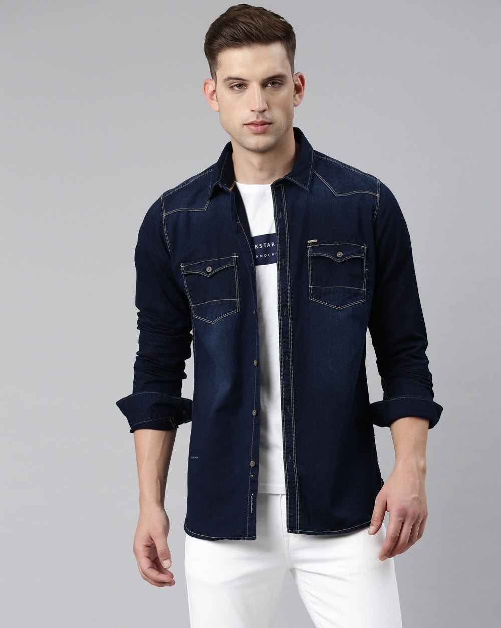 Denim Shirts for Men: Timeless Style and Versatility | by Rockstarjeans ...