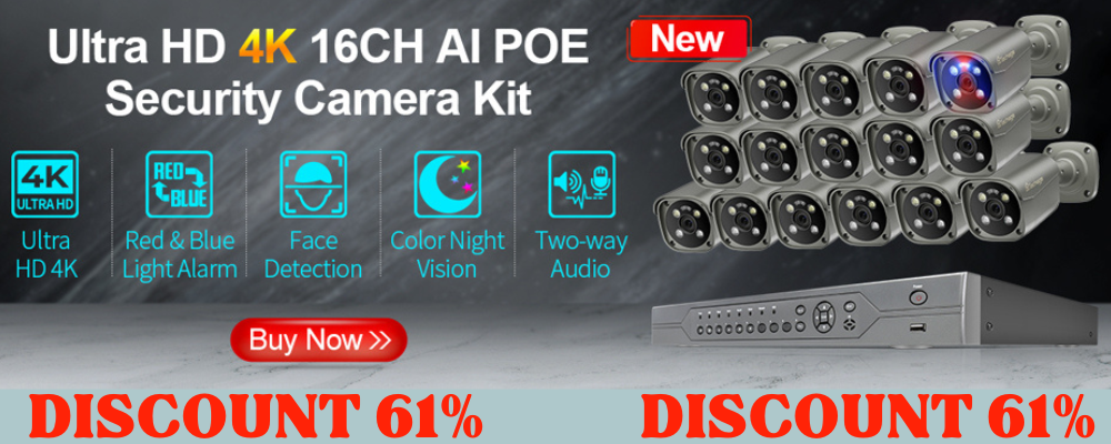 Unveiling the Future of Surveillance: Techage 4K Security Camera System ...