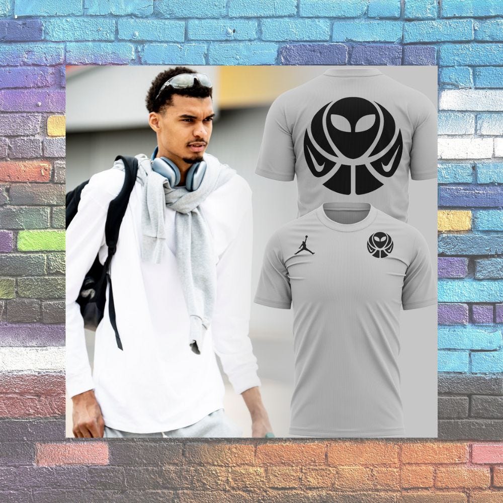 Victor Wembanyama Logo Nike T-shirt | by Kavashop | Apr, 2024 | Medium